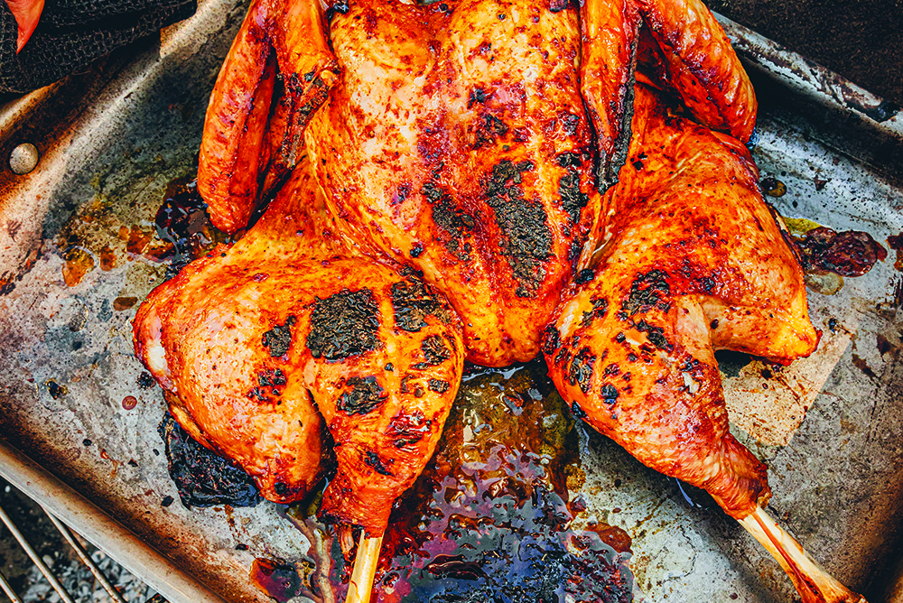 Memphis-style dry-rub spatchcock turkey recipe - Spinneys UAE