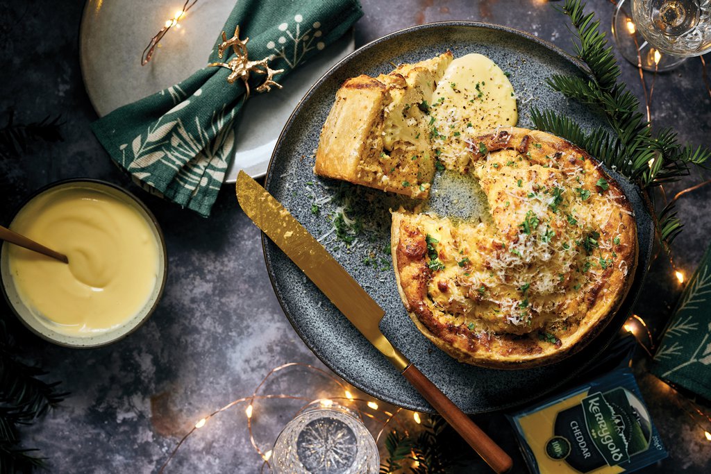 Roasted cauliflower and cheddar cheese tart recipe - Spinneys United ...