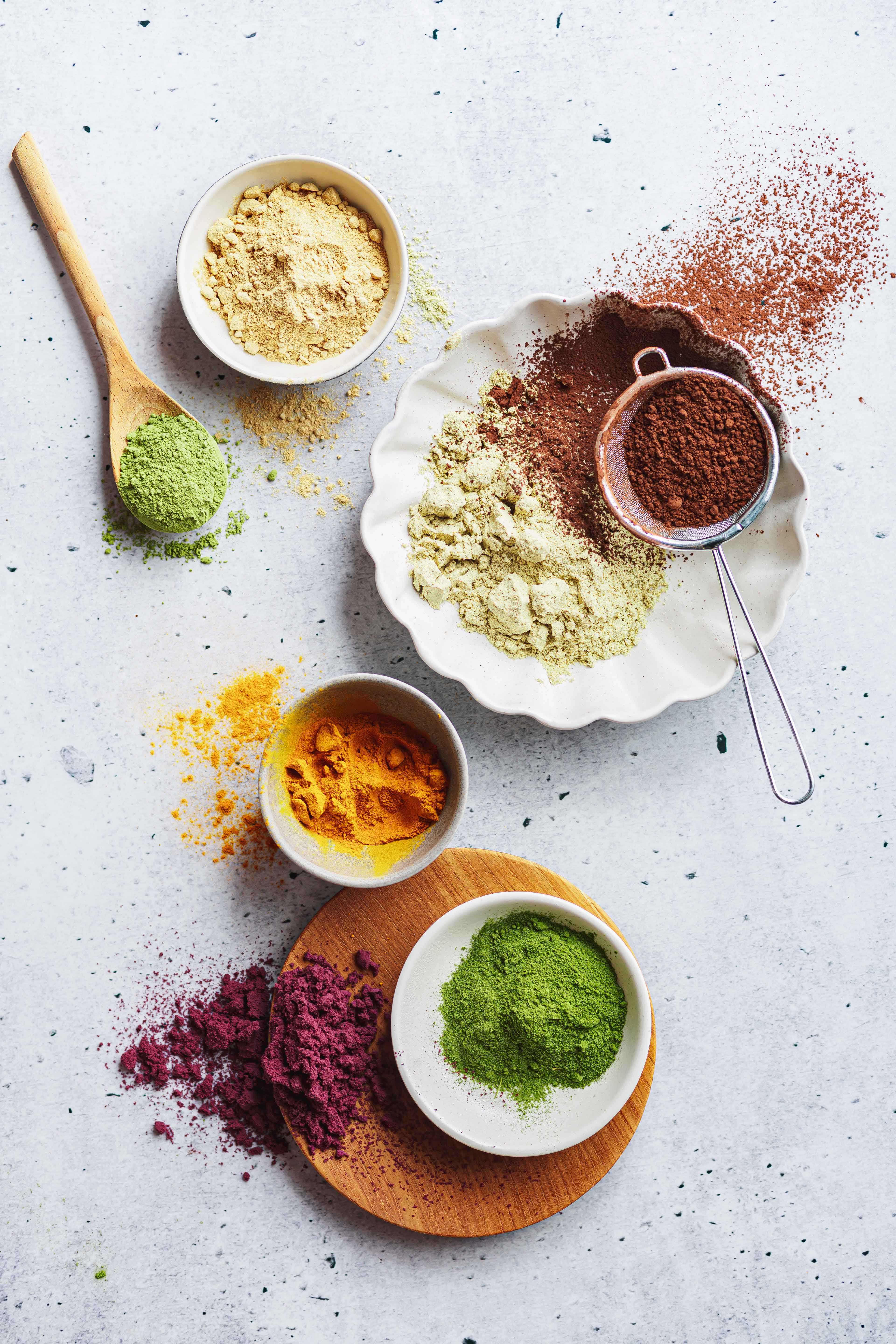 Superfoods available in powdered form