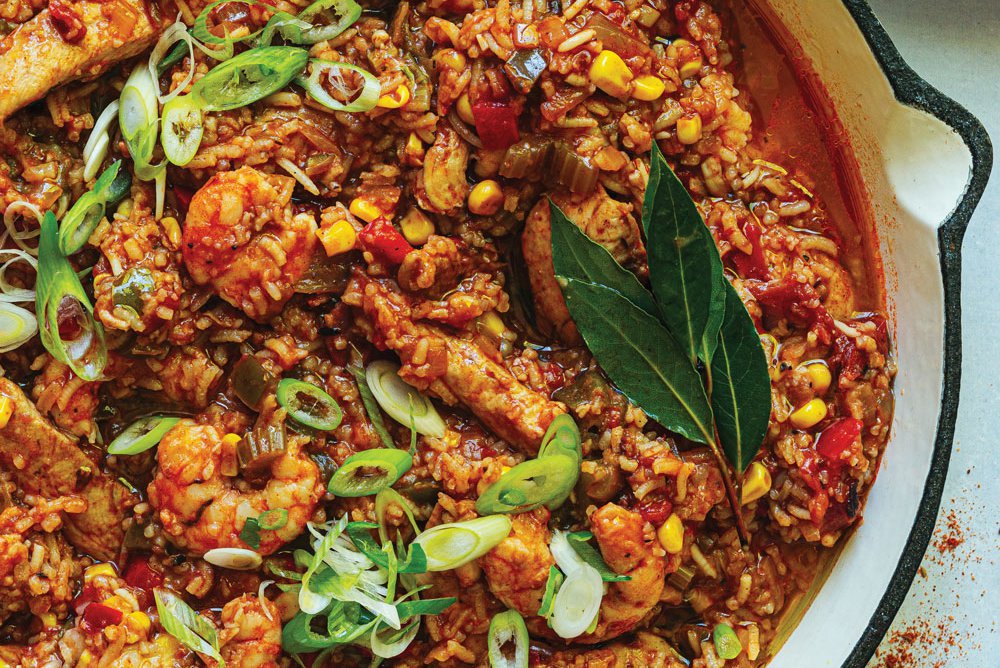 Sweetcorn and shrimp jambalaya recipe - Spinneys United Arab Emirates