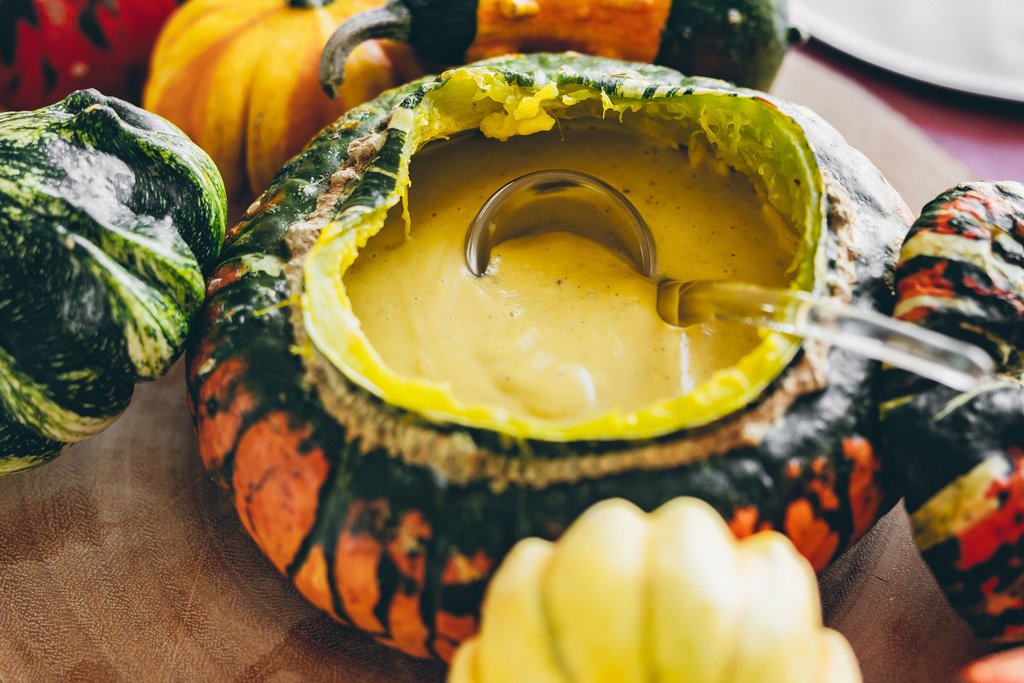 Turk’s Turban pumpkin soup recipe - Spinneys United Arab Emirates