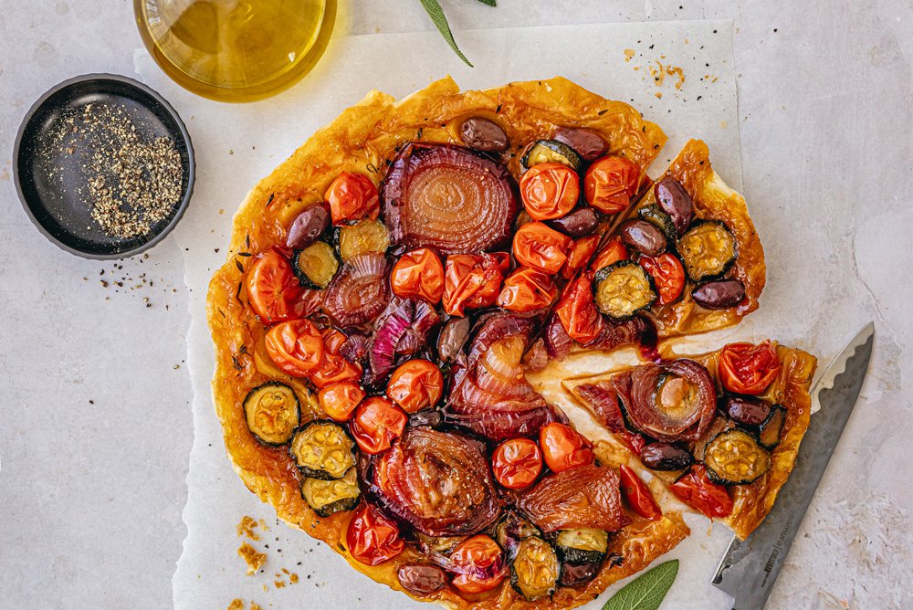 Leftover vegetable tart tatin recipe - Spinneys United Arab Emirates