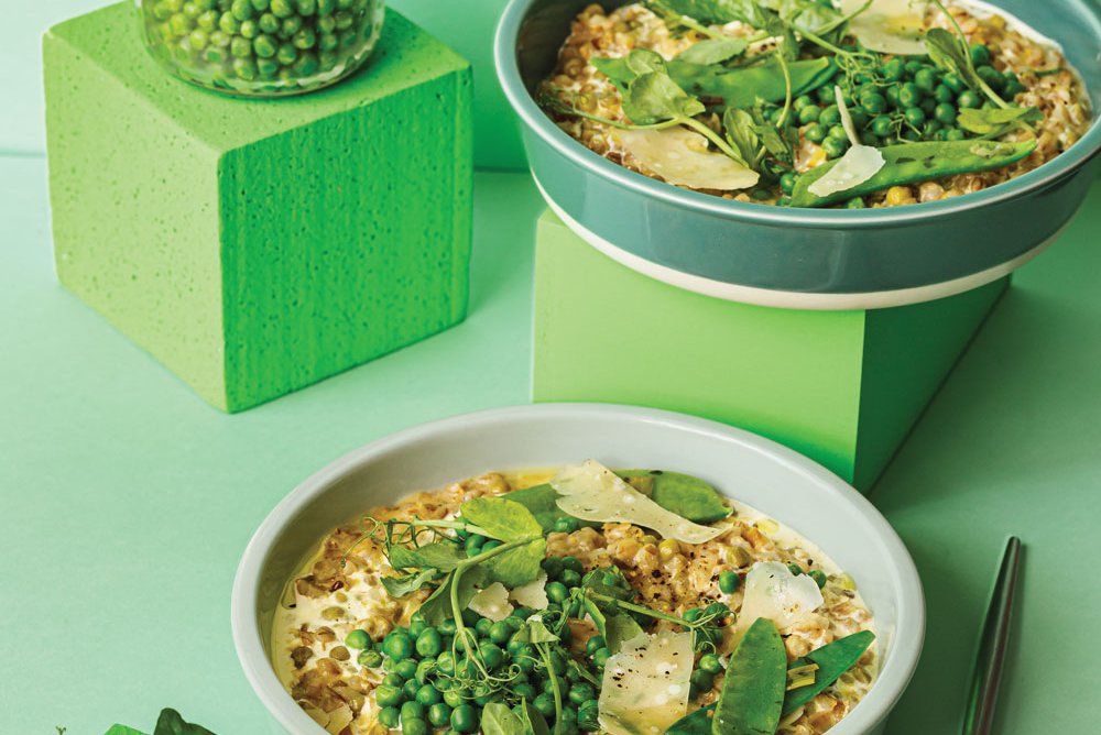 Split pea risotto with artichokes recipe - Spinneys UAE