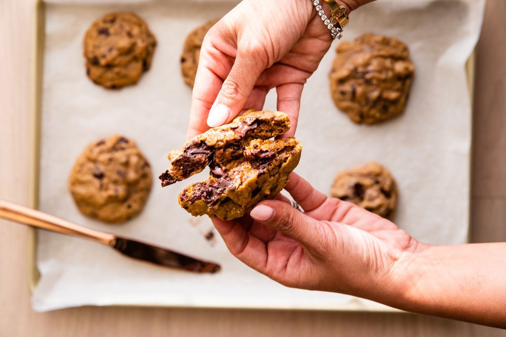 Hind Al Mulla's miso, dark chocolate and date cookies recipe - Spinneys ...