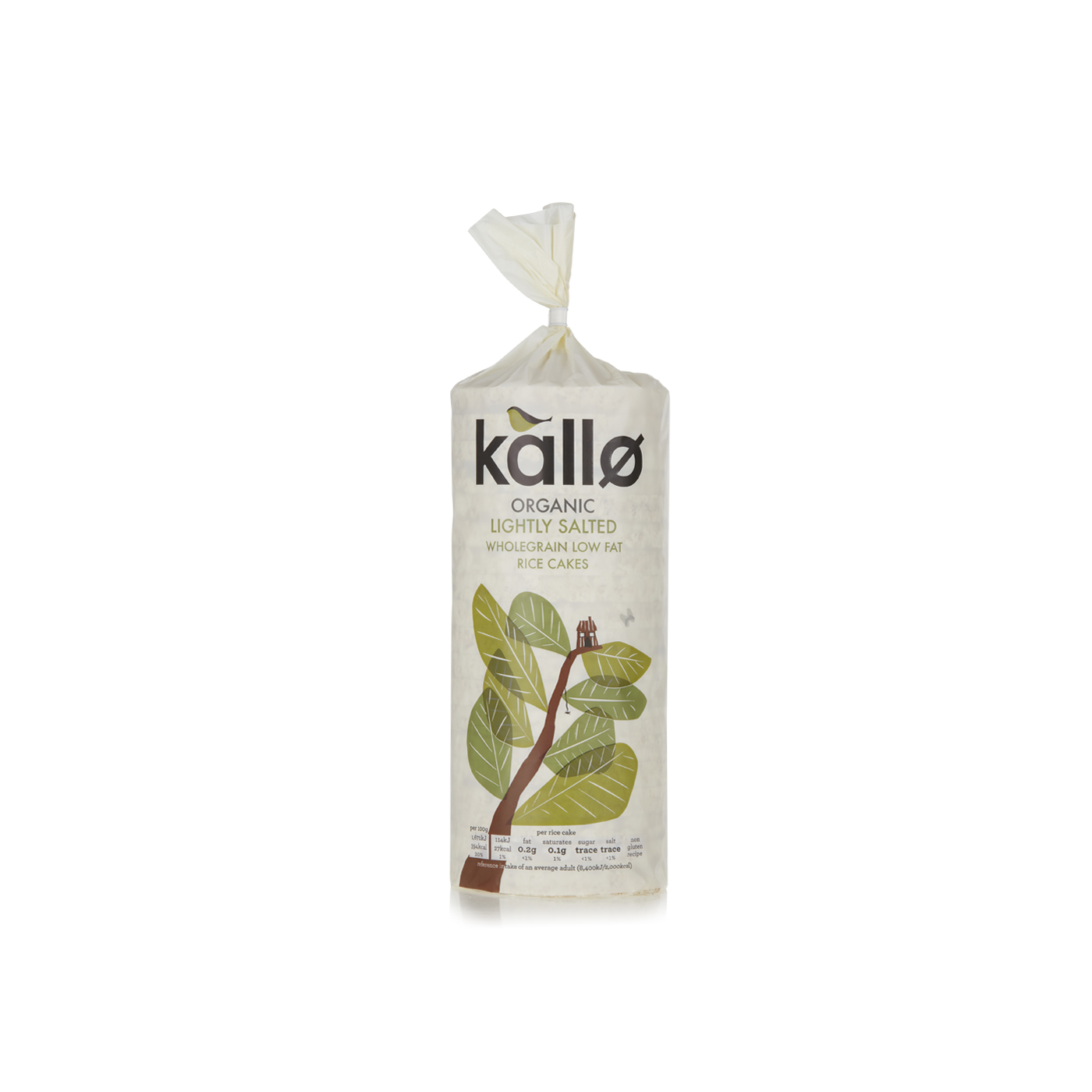 Kallo Lightly Salted Low Fat Rice Cakes 130g - Spinneys UAE