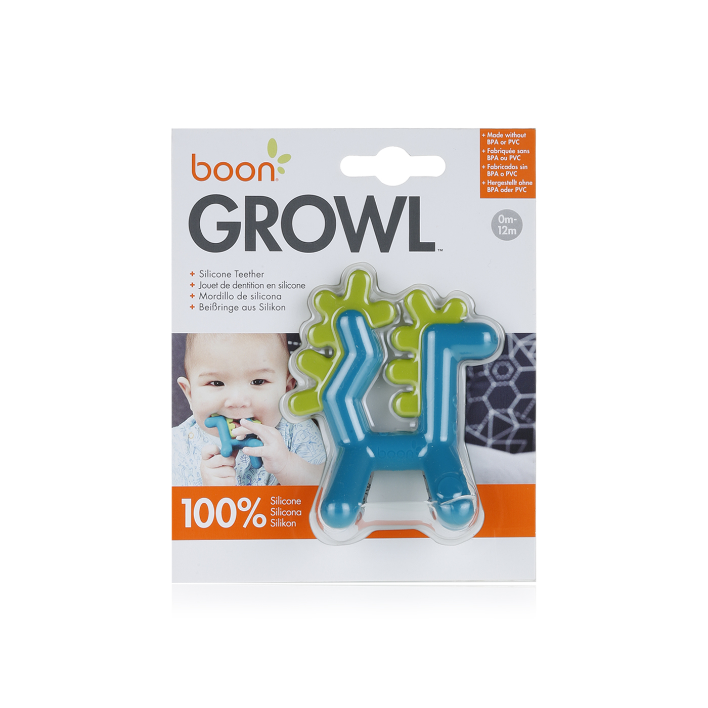 Boon Growl Dragon Silicone Teether 0-12 Months - Spinneys United Arab ...