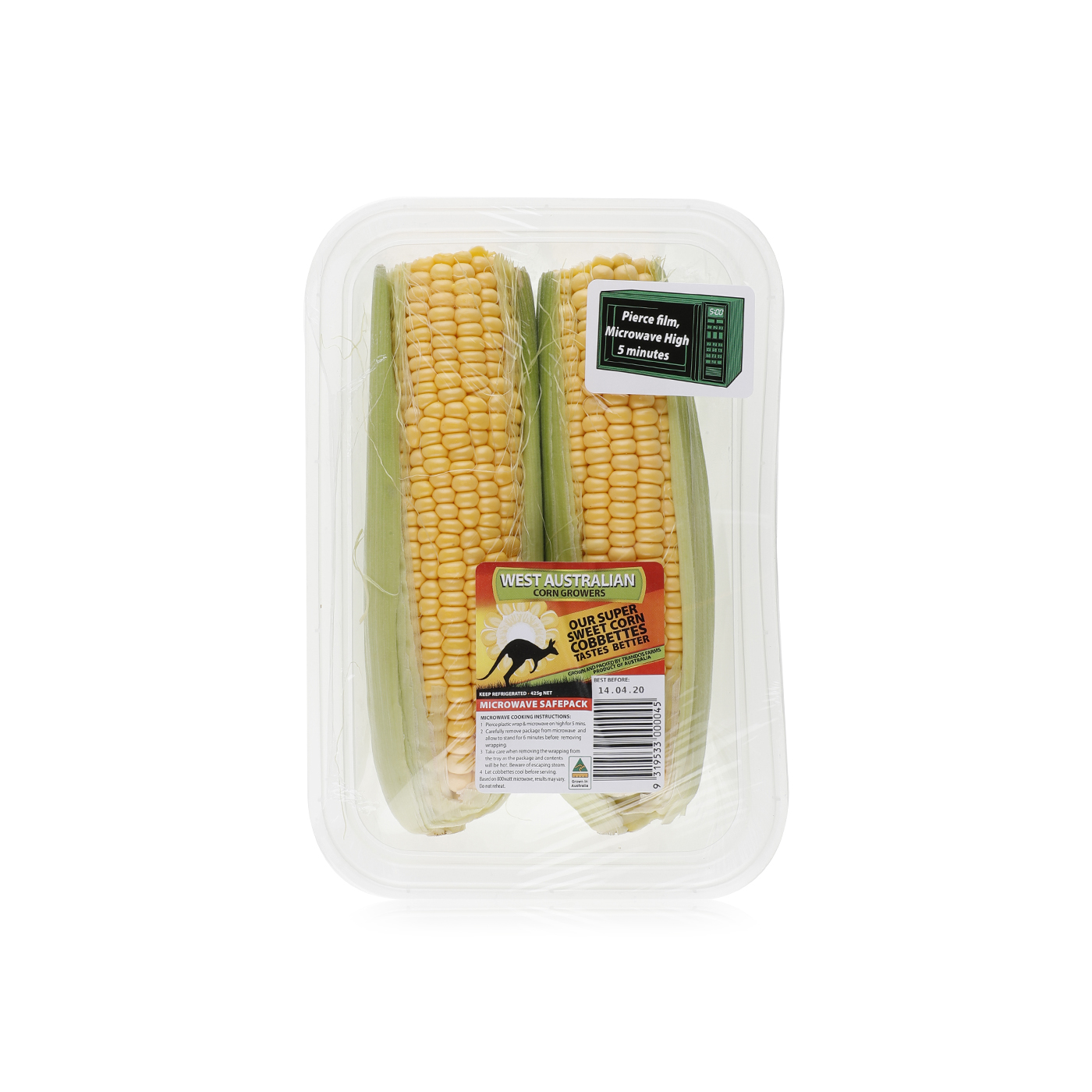 Microwavable Corn Australia 400g - Spinneys UAE