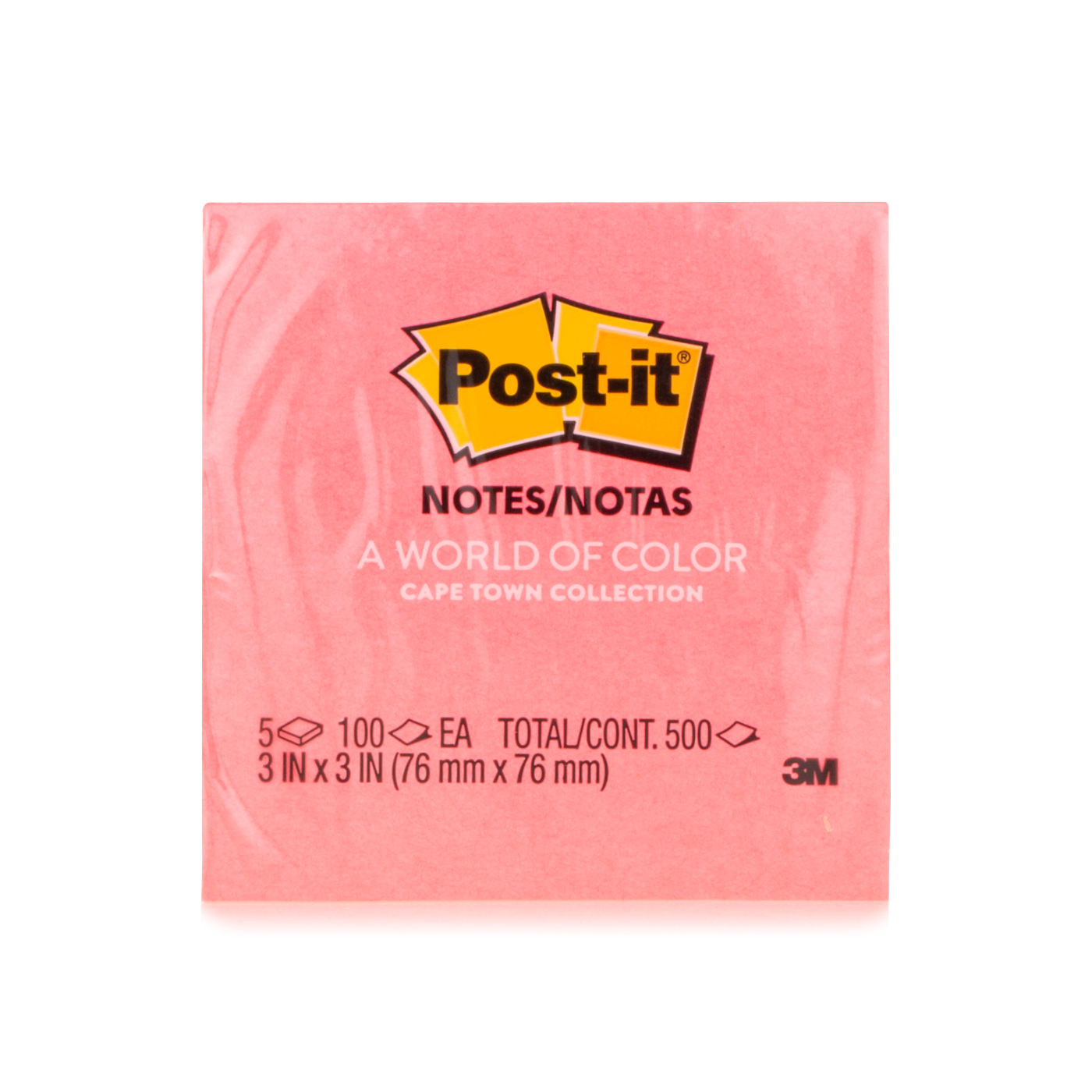 Post-It Assorted Neon Notes 3 x 3 inches - Spinneys UAE