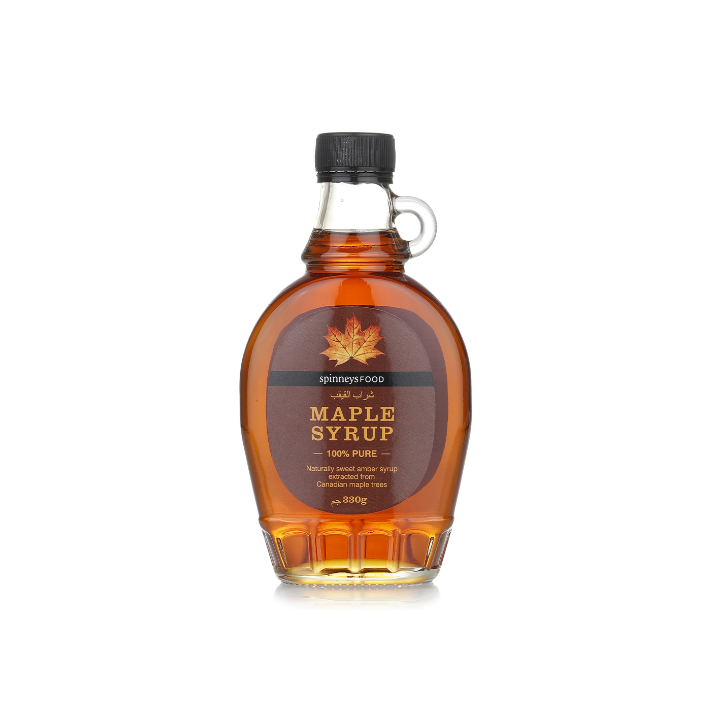 Spinneysfood 100% Pure Maple Syrup 330g - Spinneys UAE