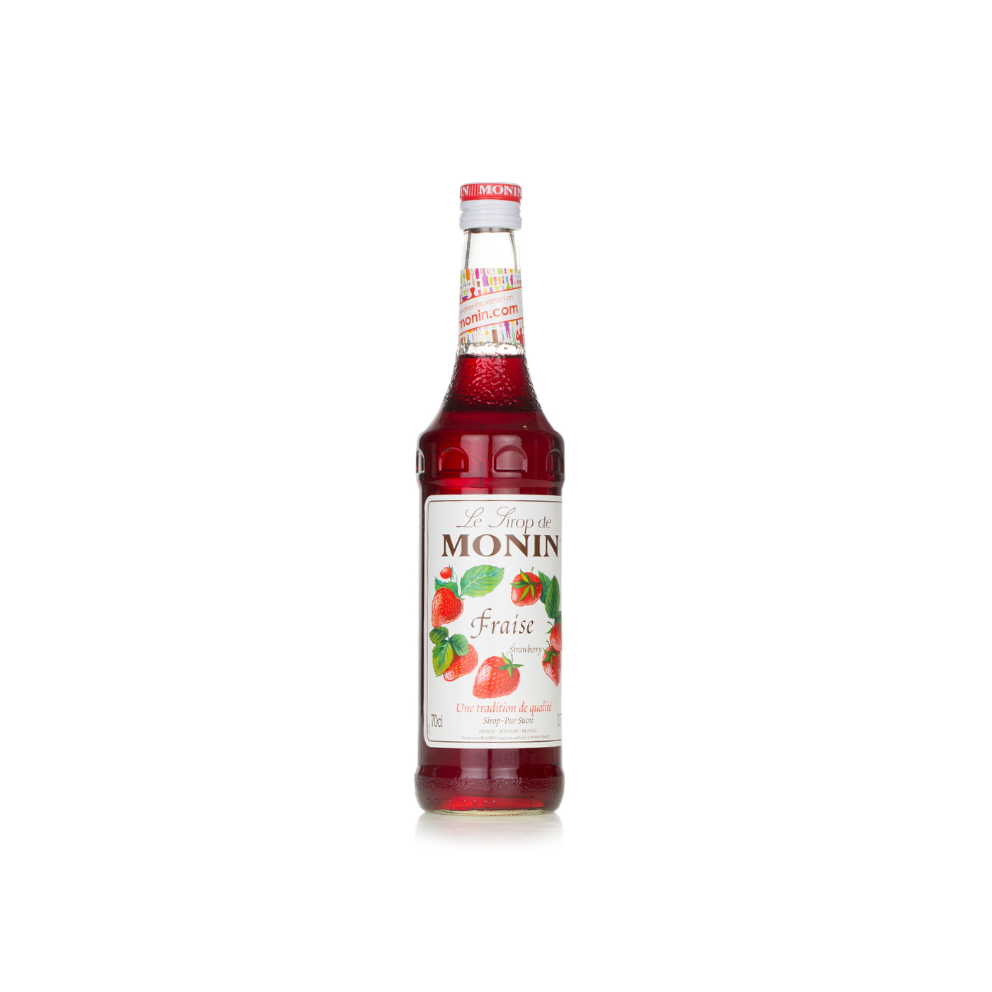 Monin Strawberry Syrup 700ml - Spinneys UAE