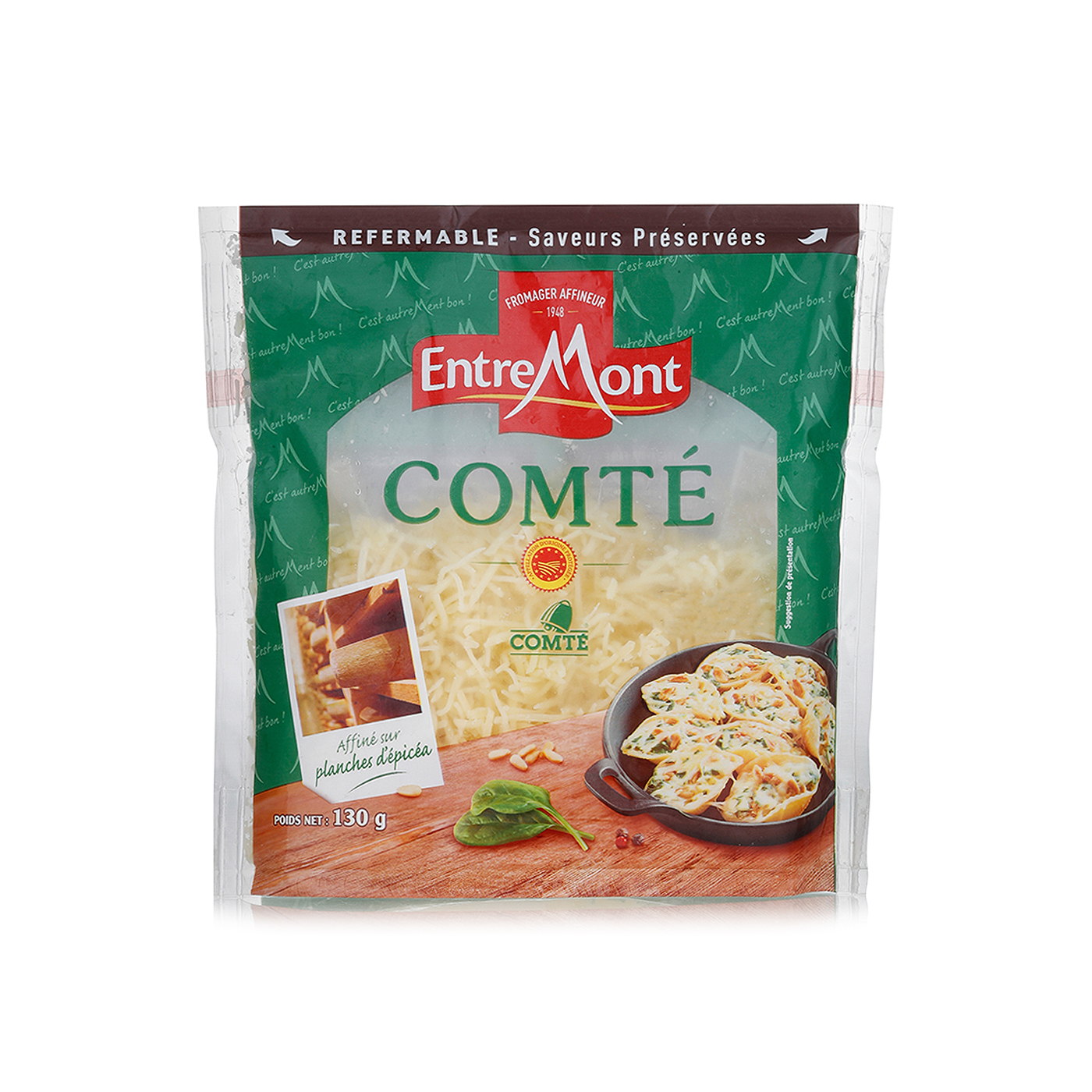 Entremont Comté Pdo Grated 140g - Spinneys UAE
