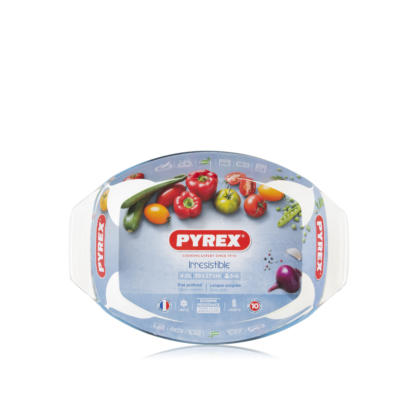 Pyrex Optimum Oval Roaster 40x 28cm - Spinneys UAE