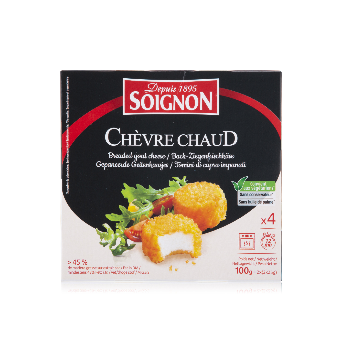 Soignon Breaded Goat Cheese 100g - Spinneys UAE