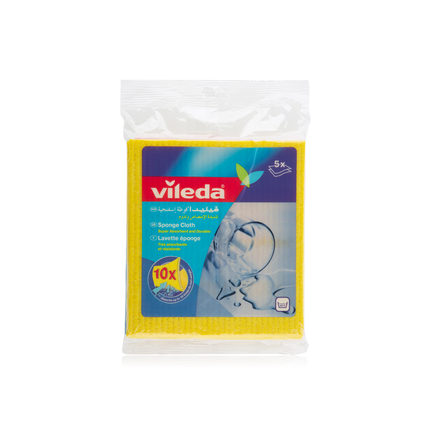 Vileda Sponge Aqua Cloth 18 x 20cm - Spinneys UAE