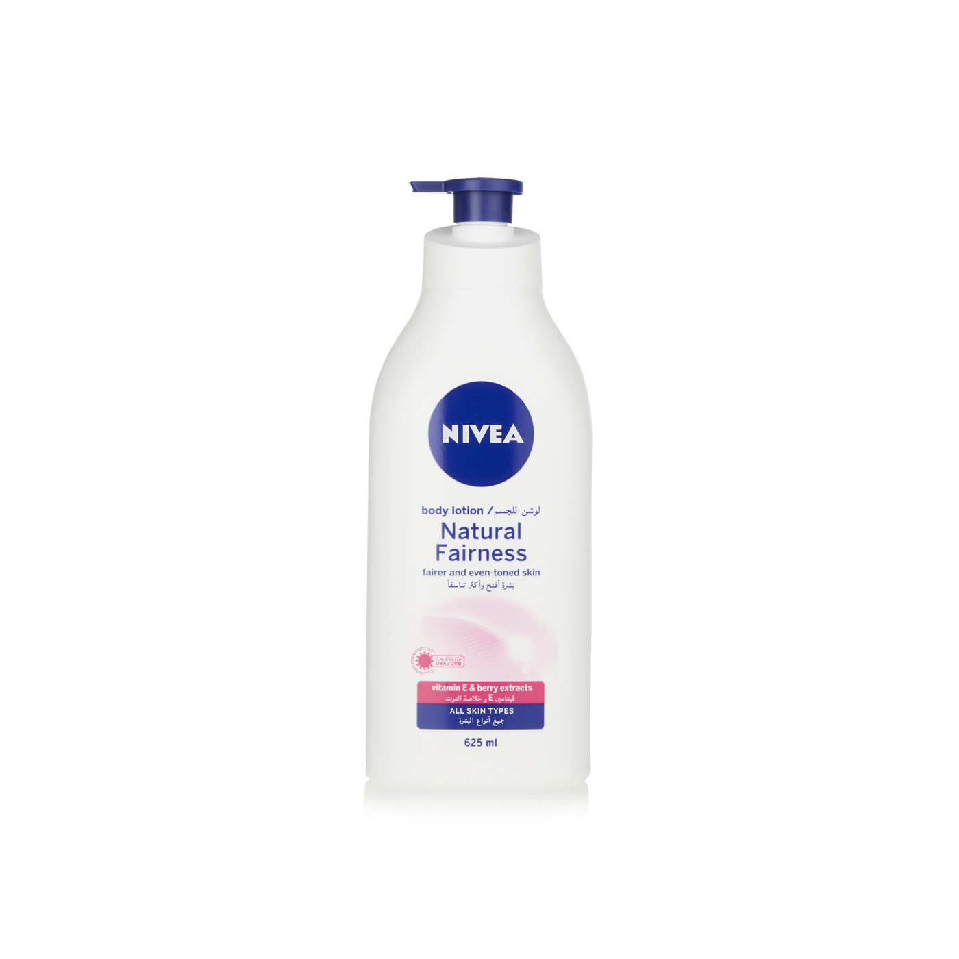 Nivea Body Lotion Natural Fairness 625ml - Spinneys UAE