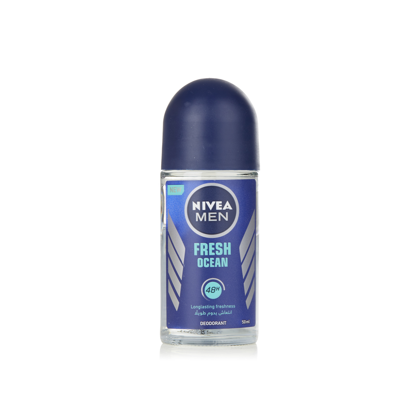 Nivea Men Fresh Ocean Roll On Deodorant 50ml - Spinneys UAE