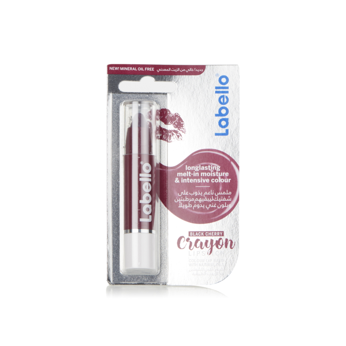 Labello Black Cherry Crayon Lipstick 3g - Spinneys UAE
