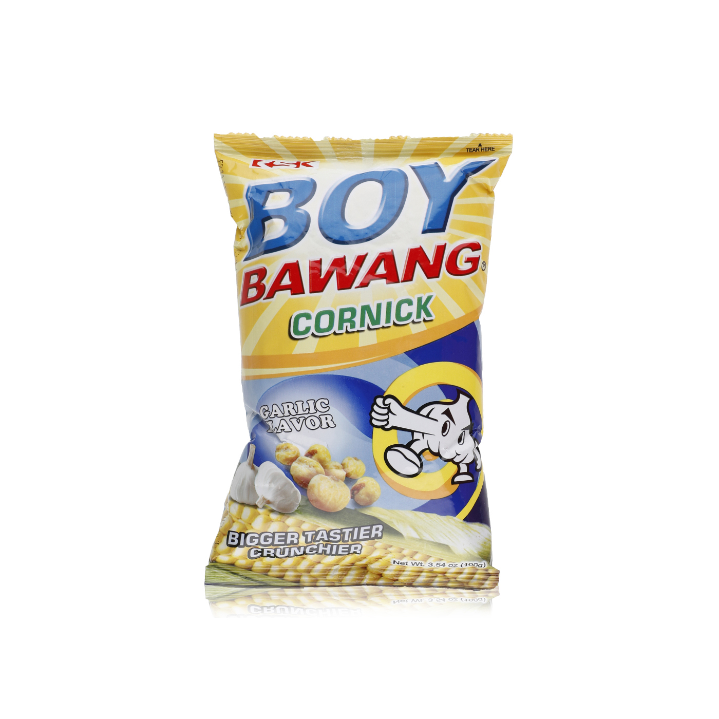 Boy Bawang Garlic Flavoured Corn Snack 100g - Spinneys UAE