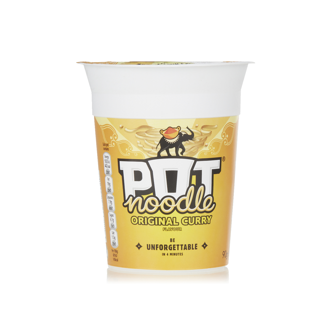 Golden Wonder Curry Pot Noodle 90g Spinneys Uae