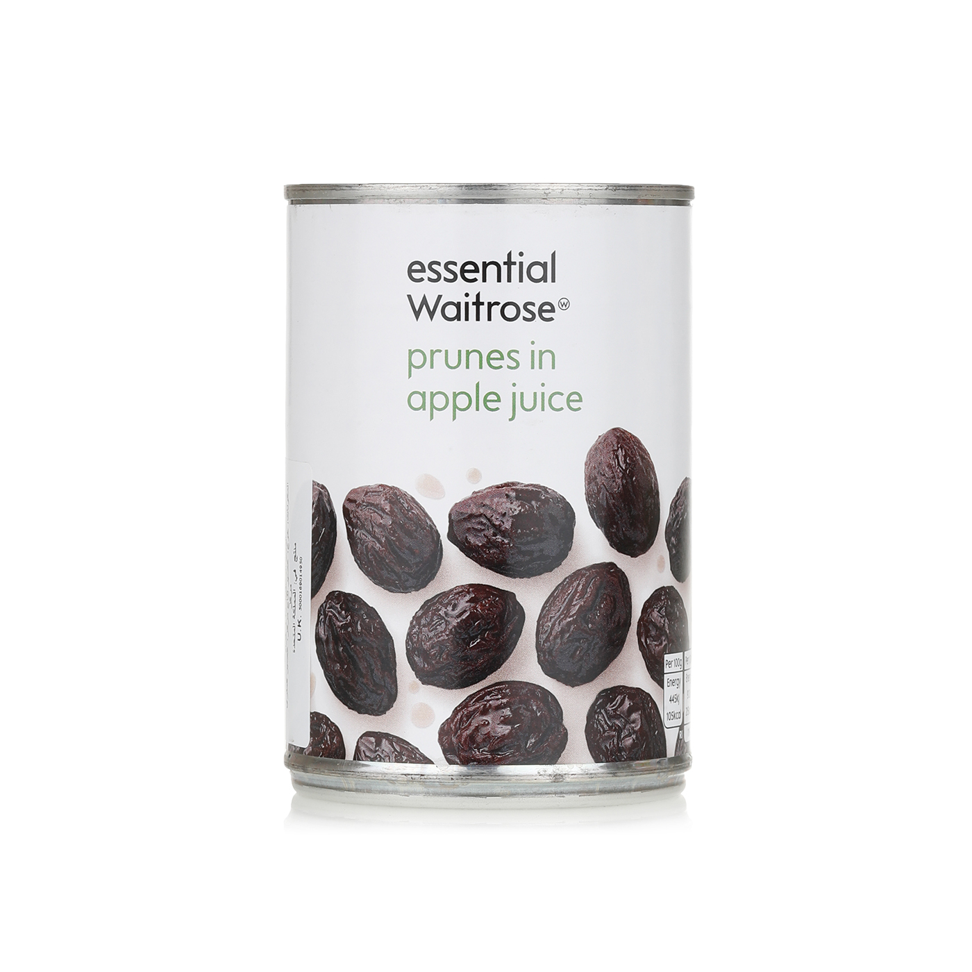 Waitrose Essential Prunes in Apple Juice 410g - Spinneys UAE