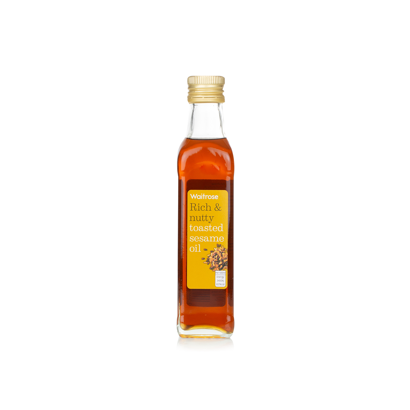 Waitrose Toasted Sesame Oil 250ml - Spinneys UAE