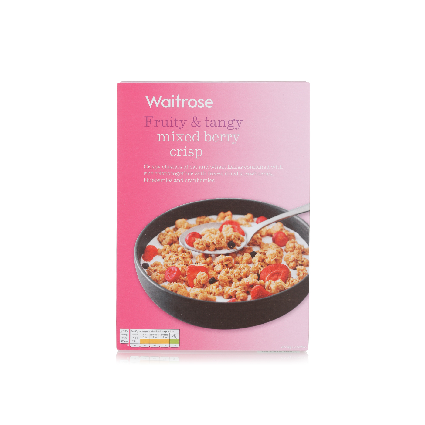 Waitrose Mixed Berry Crisp 500g - Spinneys UAE