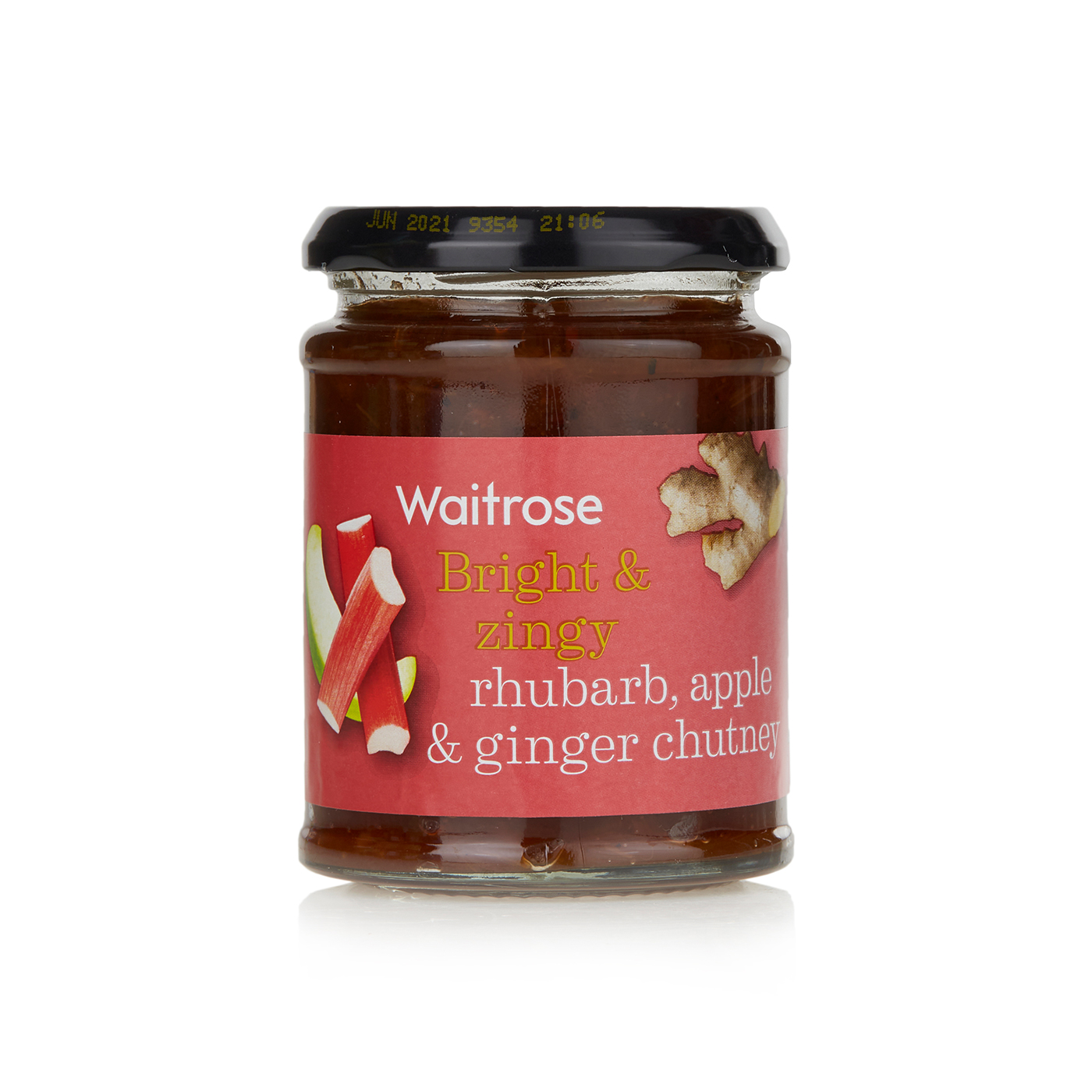 Waitrose Rhubarb Apple & Ginger Chutney 320g - Spinneys UAE