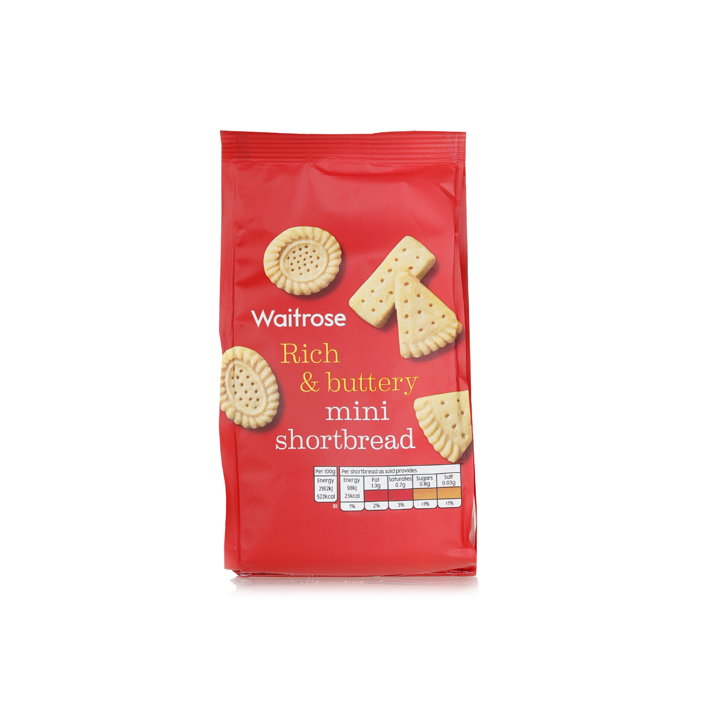 Waitrose Mini Shortbread 125g - Spinneys UAE