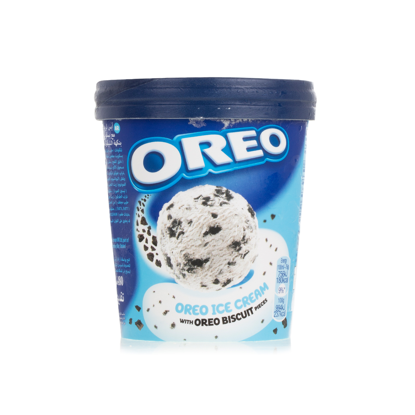 Oreo Ice Cream Tub 480Ml - Spinneys UAE