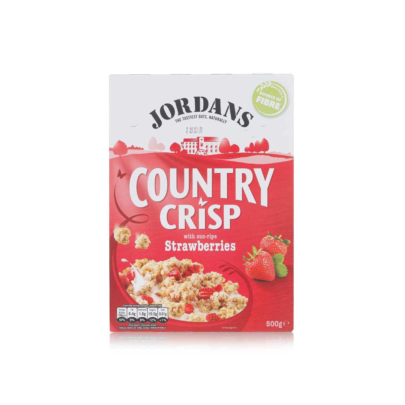 Jordans Country Crisp Strawberries 500g - Spinneys UAE