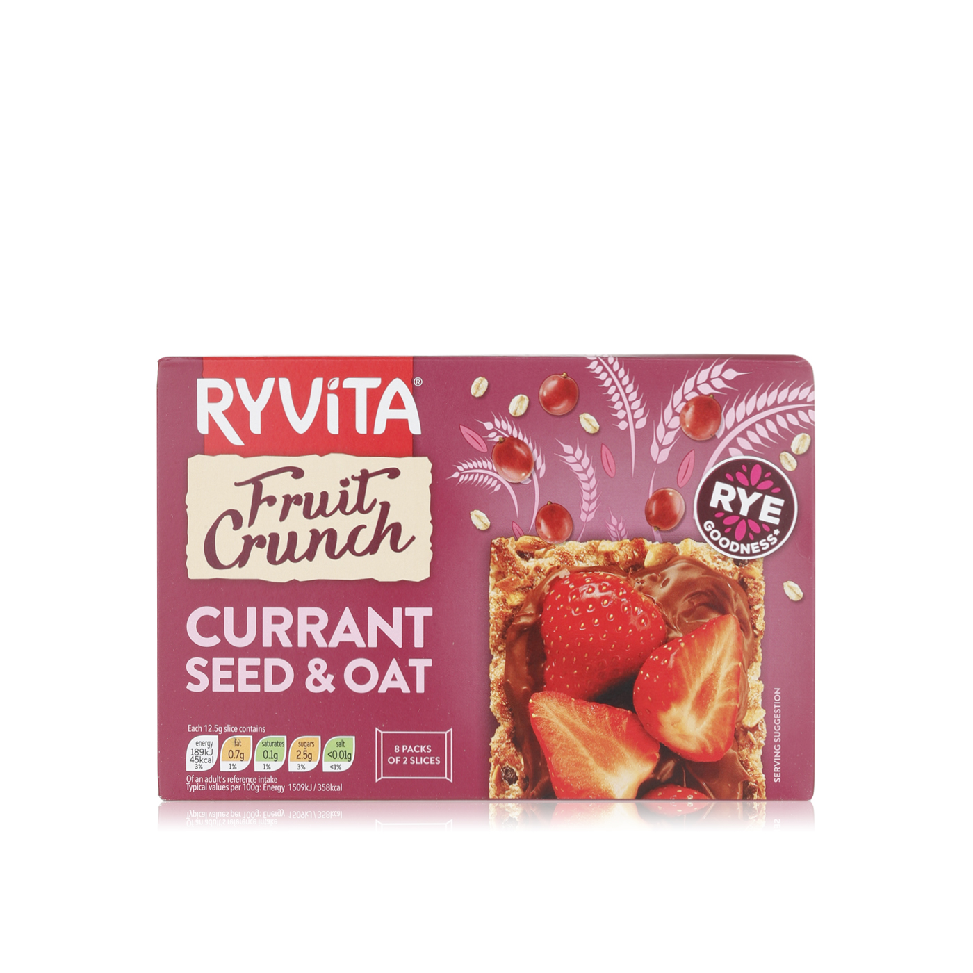 Ryvita Fruit Crunch Currant, Seed and Oat 200g - Spinneys UAE