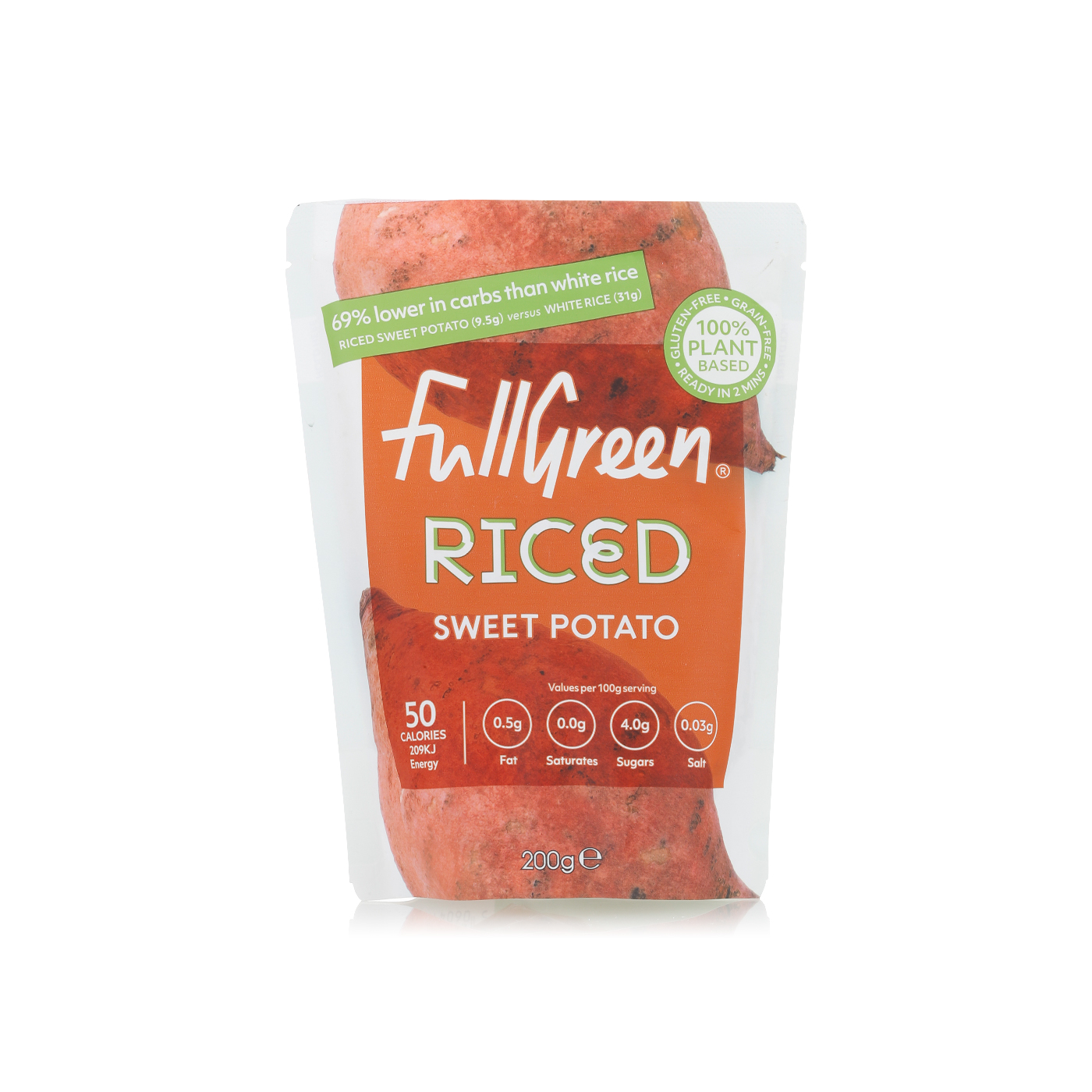 Full Green Riced Sweet Potato 200g - Spinneys UAE