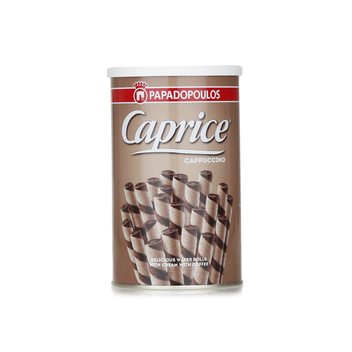 Papadopoulos Caprice cappuccino wafer rolls 250g - Spinneys UAE