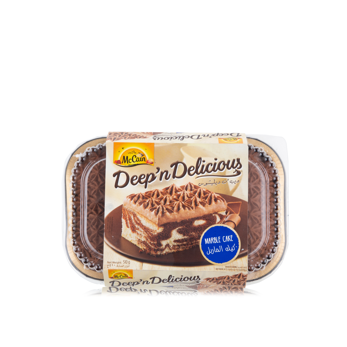 McCain Frozen Mccain Deep 'N Delicious Marble Cake 510G - Spinneys UAE
