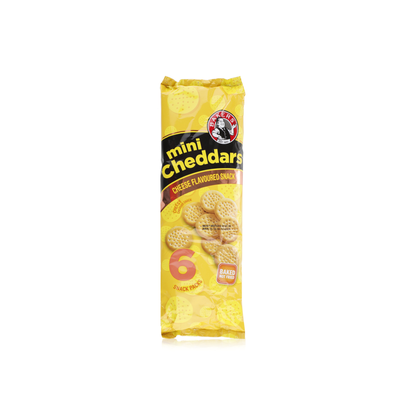 Bakers Mini Cheddars Multipack 33g - Spinneys UAE
