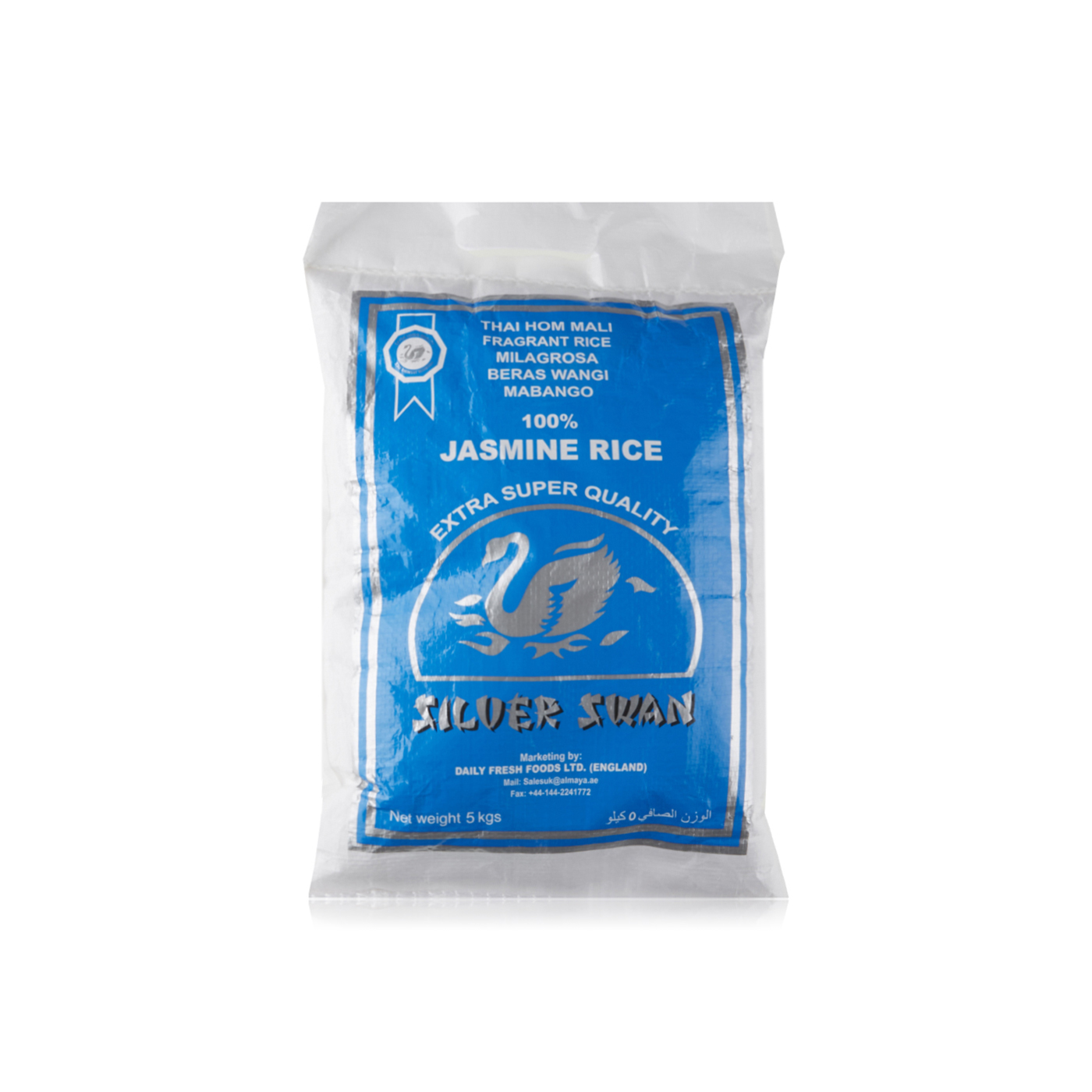 Silver Swan Jasmine Rice 5kg - Spinneys UAE