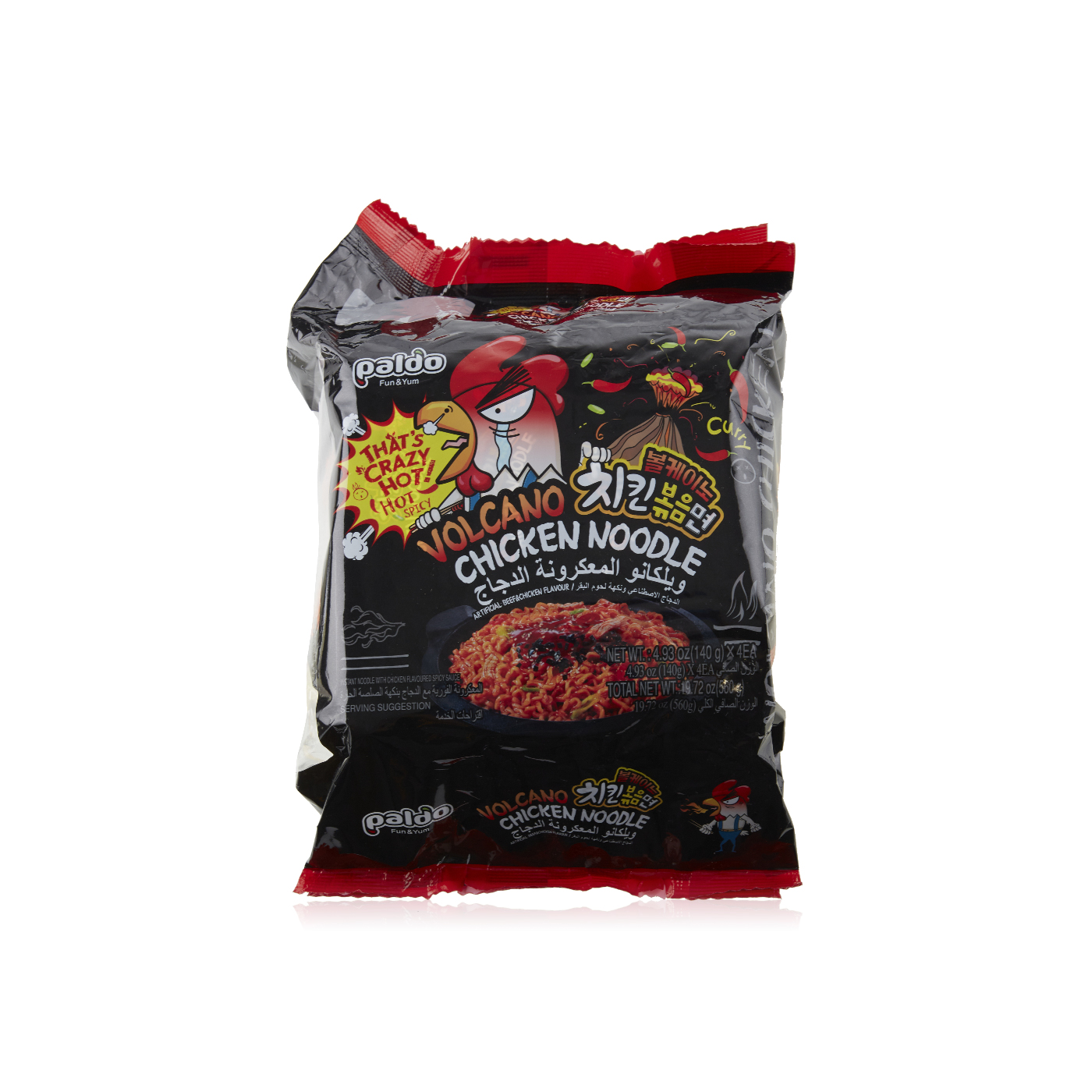 Paldo Volcano Chicken Noodle 140g - Spinneys UAE