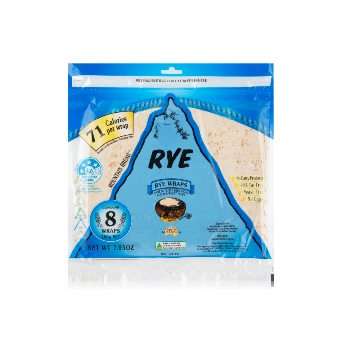Mountain Rye Bread 200g - Spinneys UAE