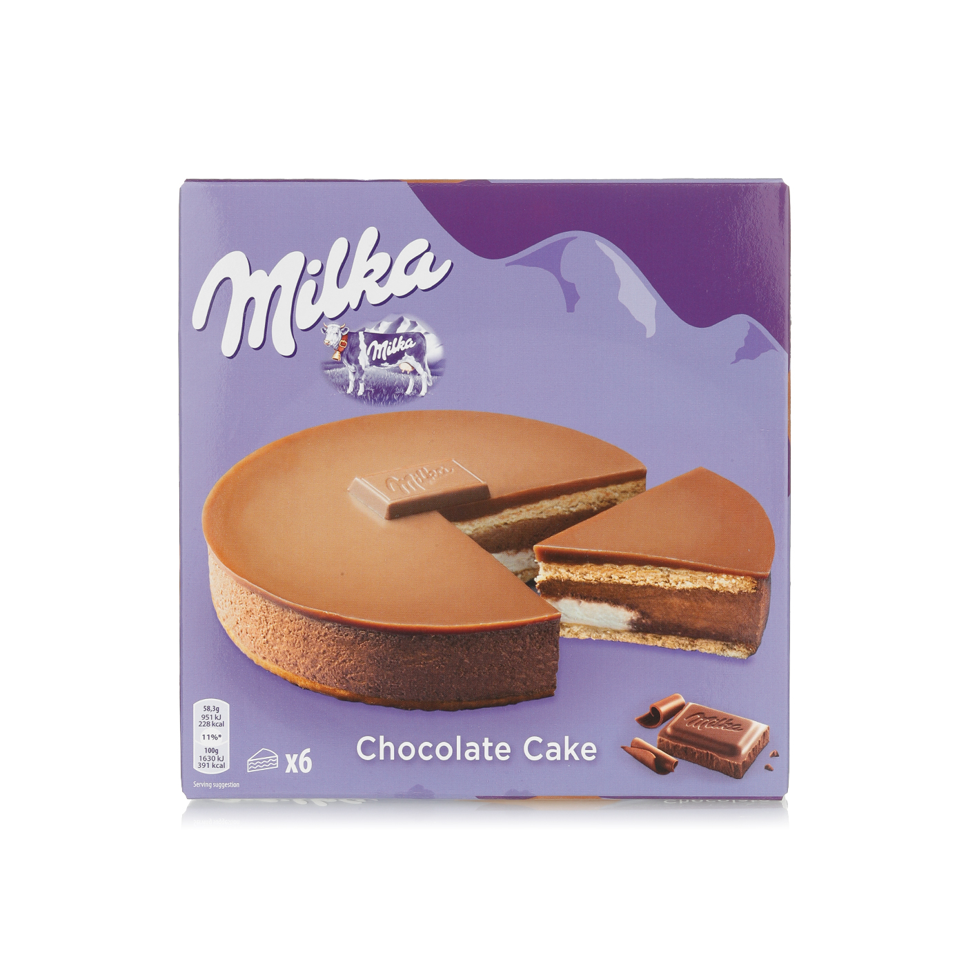 Milka Frozen Chocolate Cake 350G - Spinneys UAE