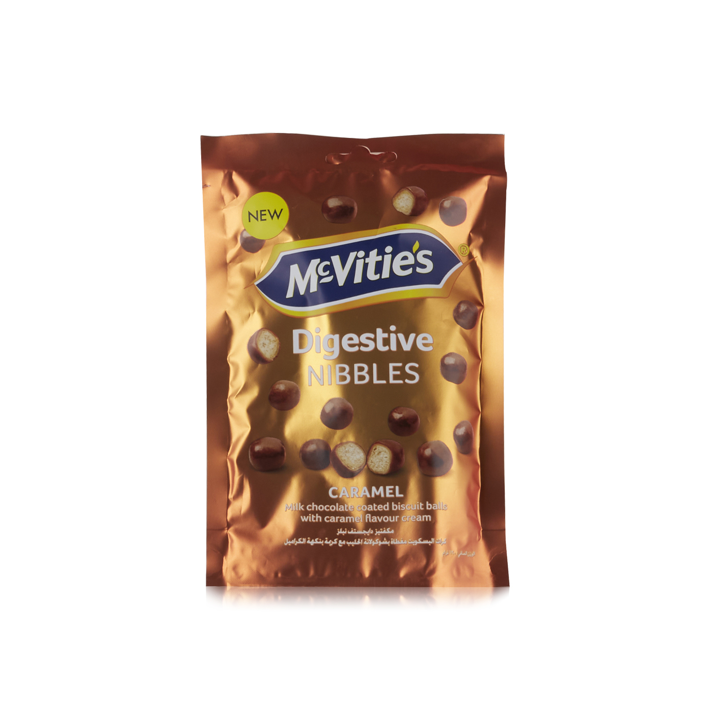 McVitie's Digestive nibbles caramel 120g - Spinneys UAE