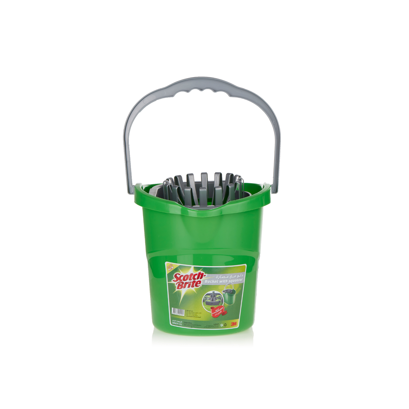 Scotch Brite Bucket with Squeezer - Spinneys UAE