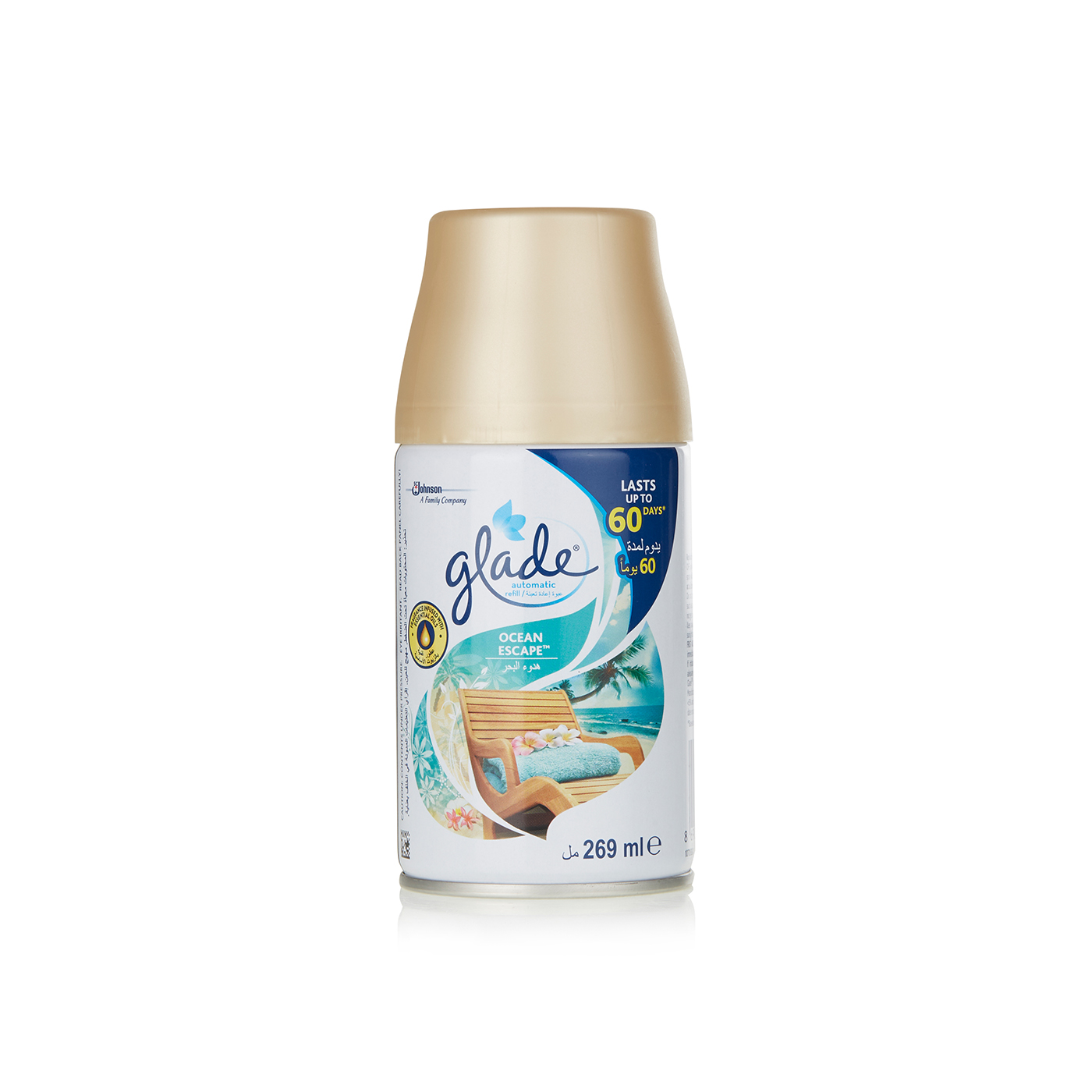 Glade Ocean Escape automatic air freshener spray refill 269ml ...