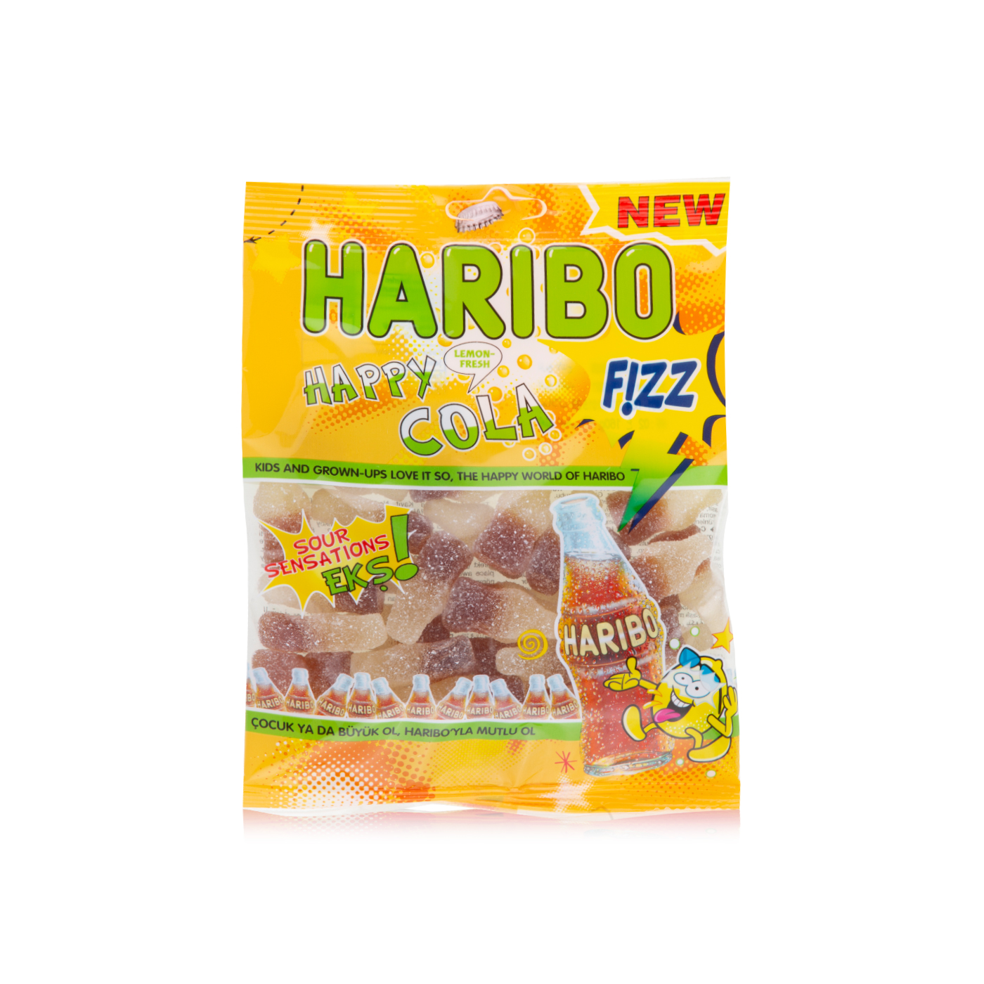 Haribo Sour Fresh Happy Cola 160g - Spinneys UAE