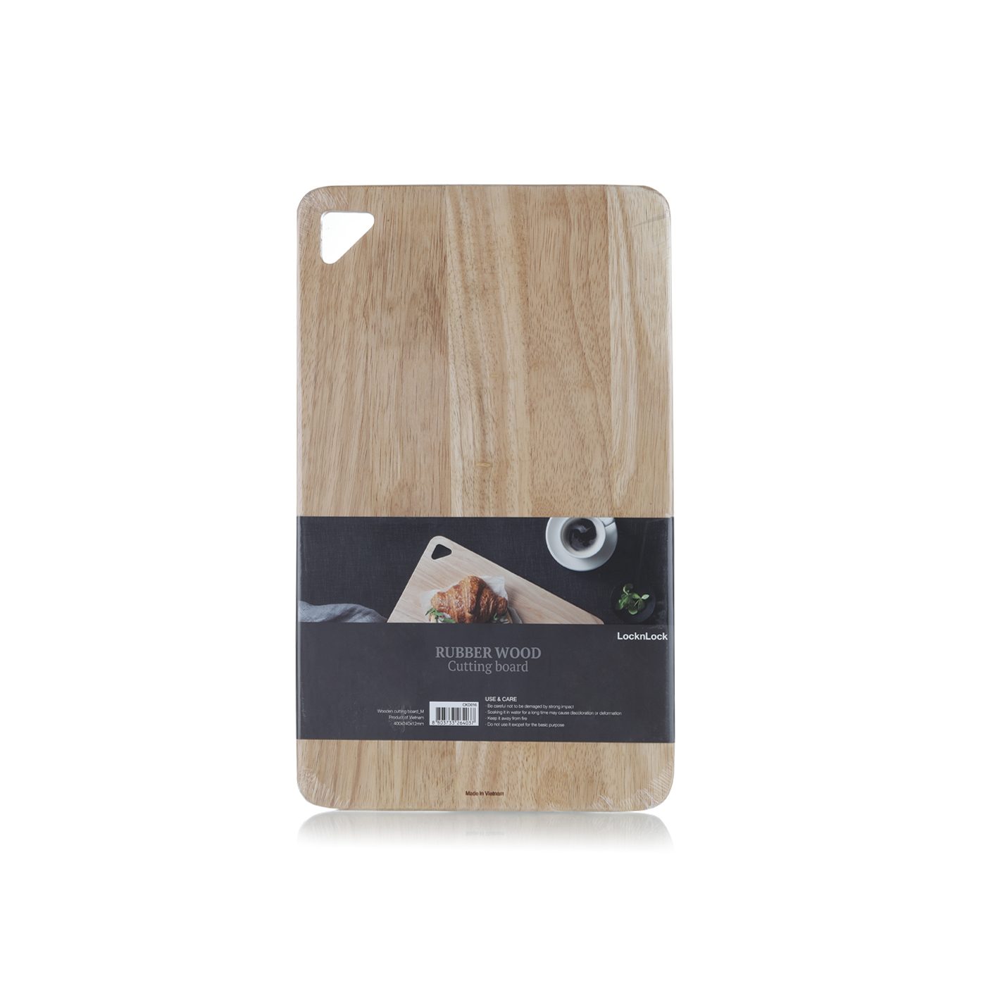Lock & Lock wooden cutting board medium - Spinneys UAE