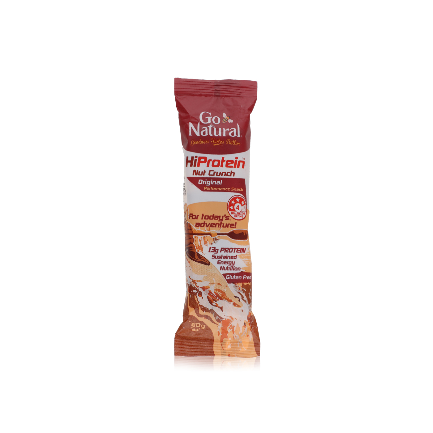 Go Natural Hiprotein Nut Crunch Bar 50g - Spinneys UAE