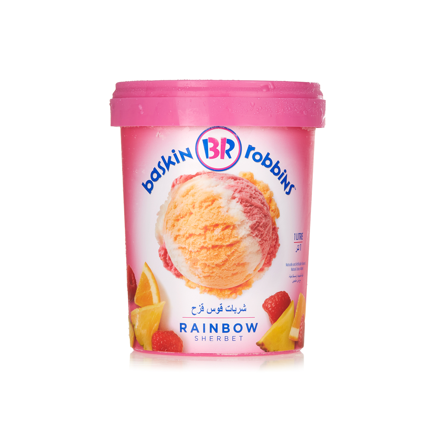 Baskin Robbins rainbow sherbert 1ltr - Spinneys UAE