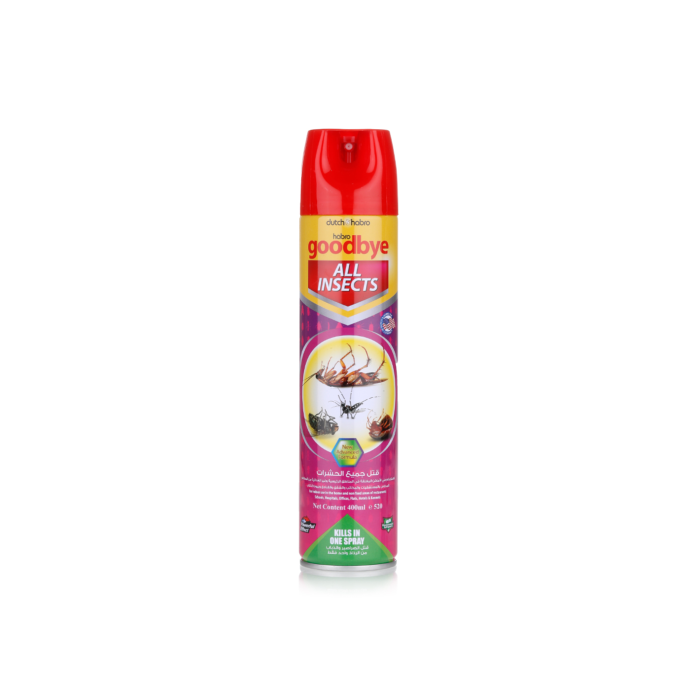 Habro Goodbye Instant Kill All Insects 400ml - Spinneys UAE