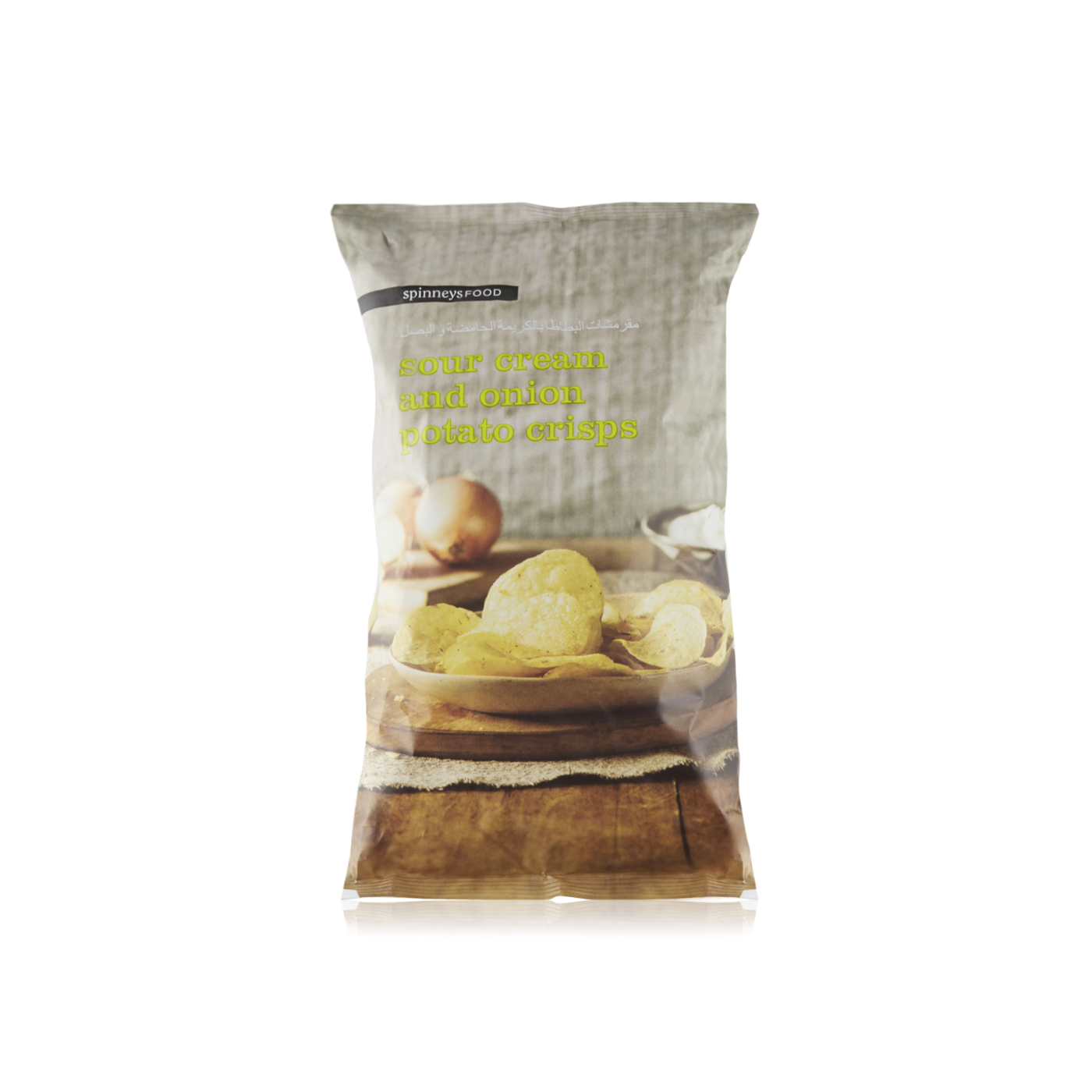 Spinneysfood Sour Cream & Onion Crisps 170g - Spinneys UAE