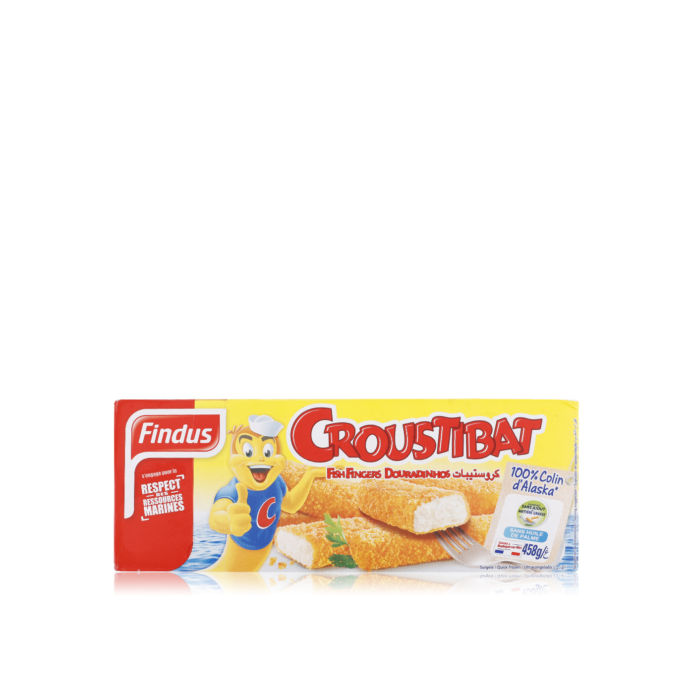 Findus Frozen Croustibat Fish Fingers 458G - Spinneys UAE