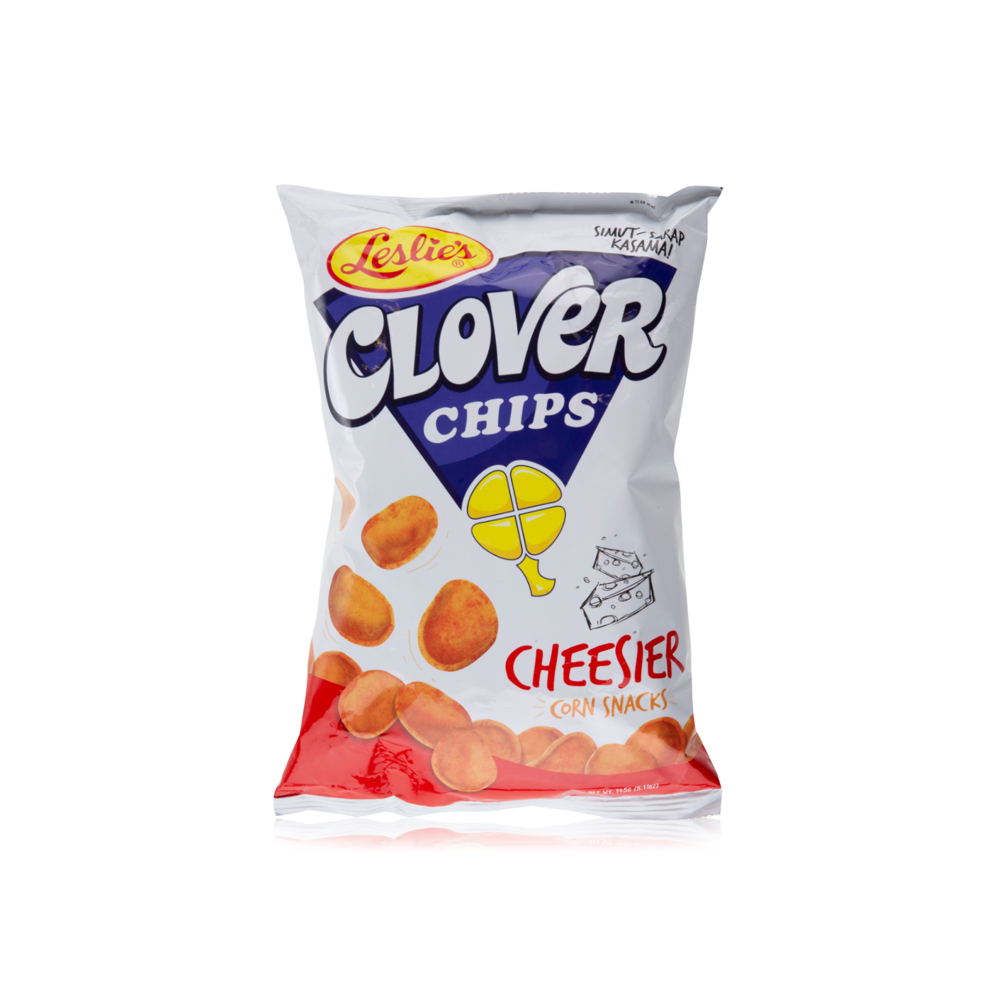 Leslie's Cheesier Clover Chips 145g - Spinneys UAE